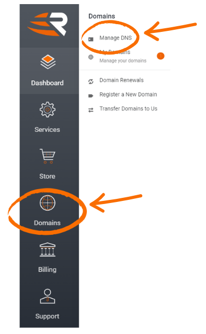 Rackzar - How to Mange your PTR (RDNS) inside the Client Zone